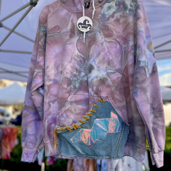 motley by shannon deane | Sweaters | Vintage Upcycled Redone Hoodie ...